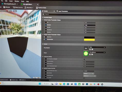 material isn t visible on the mesh what am i missing r unrealengine
