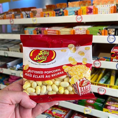 Jelly Belly Buttered Popcorn Bag Dessart Sweets Ice Cream And Candy Store