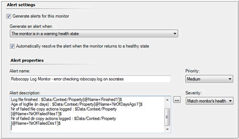 Monitoring Robocopy Logfiles With Operations Manager 2007 Vbscript Monitor Corelan