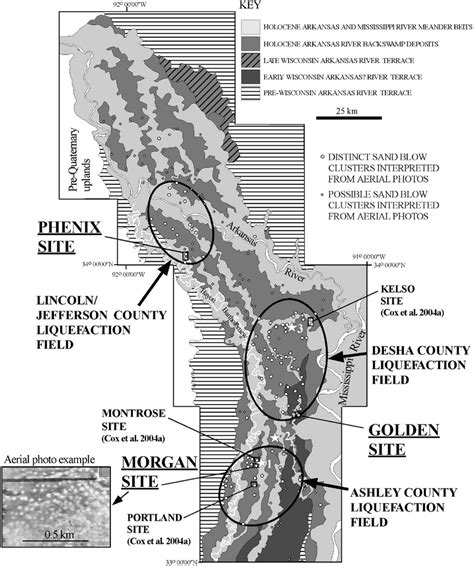 Quaternary Geology Of The Alluvial Valley Of The Arkansas River In Download Scientific Diagram