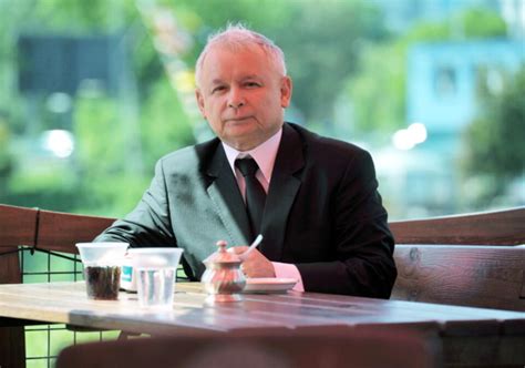 Jarosław Kaczyński A to łobuz ze mnie jestem szefem partii i chcę