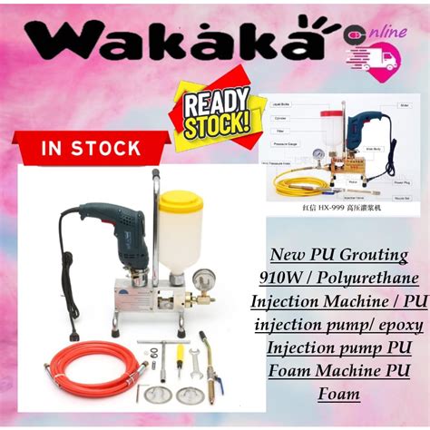 New Pu Grouting 910w Polyurethane Injection Machine Shopee Malaysia
