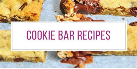 15 Super Easy Cookie Bar Recipes You Need To Eat