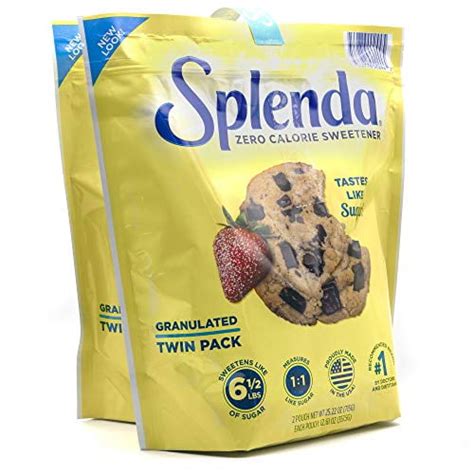 Splenda No Calorie Sweetener Granulated Sugar Substitute Resealable