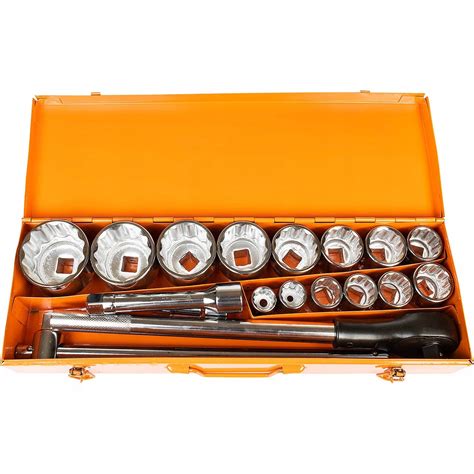 RICHMANN ZESTAW NASADEK KLUCZY NASADOWYCH 3 4 12 KĄT 22 65mm 18 EL