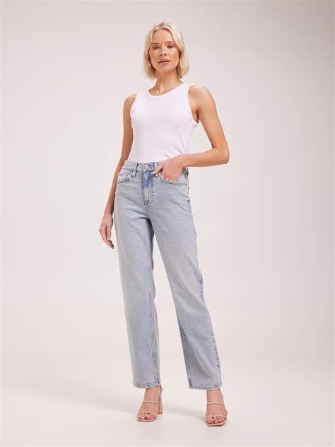 Originals High Rise Loose Straight Jean