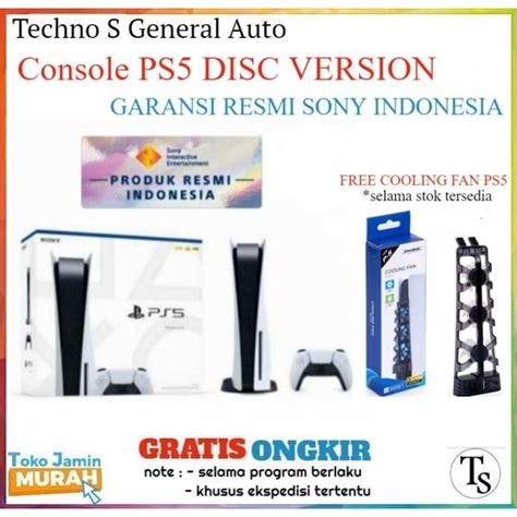 Jual Console Ps5 Konsol Ps 5 Playstation 5 Disc Version Garansi Resmi