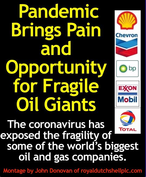 Bloomberg Pandemic Brings Pain And Opportunity For Fragile Oil Giants