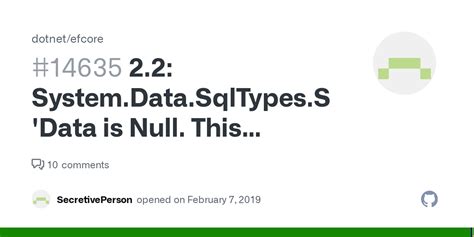22 Systemdatasqltypessqlnullvalueexception Data Is Null This Method Or Property Cannot