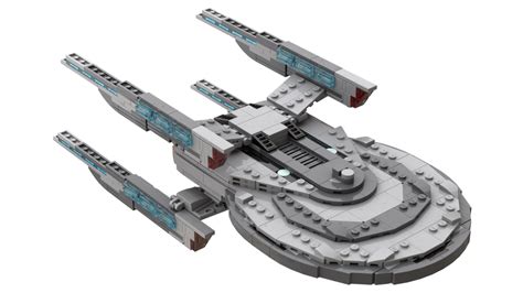 Lego Moc Uss Stargazer Ncc 82893 By Hyphencubed Rebrickable Build