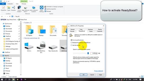 How To Increase Ram Using Readyboost Usb Flash Drive In Windows 10 Youtube
