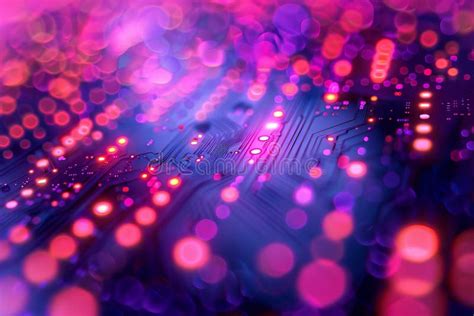 Digital Brain Concept With Neural Network Visualization Generative Ai