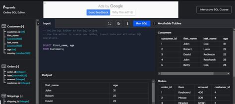 6 Melhores Playgrounds Sql Online Teste Suas Queries Agora