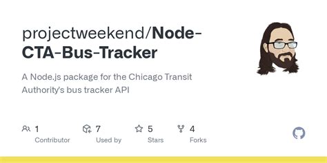 Github Projectweekendnode Cta Bus Tracker A Nodejs Package For The Chicago Transit