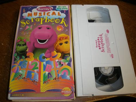 Barney Barney S Musical Scrapbook Vhs Ebay Hot Sex Picture