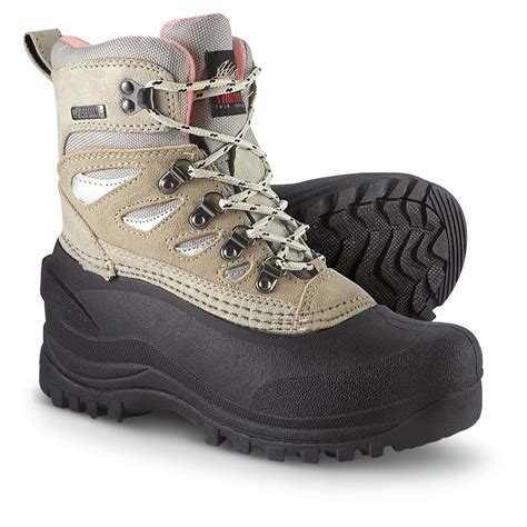 Womens Waterproof Itasca™ Alta Pac Boots Tan 211336 Winter And Snow