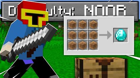 Minecraft Noob Difficulty Youtube