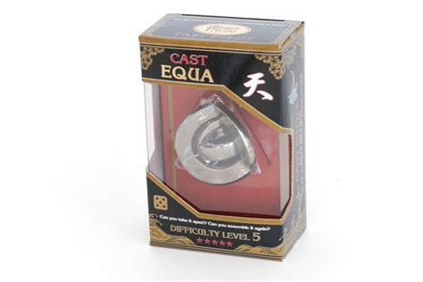Cast Equa Hanayama Metal Puzzle Solve It Think Out Of The Box