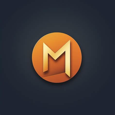 Premium Vector Bronze Mmm Minimal Logo Design