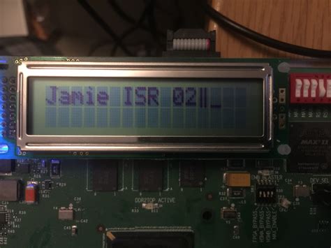 First Interrupt Details