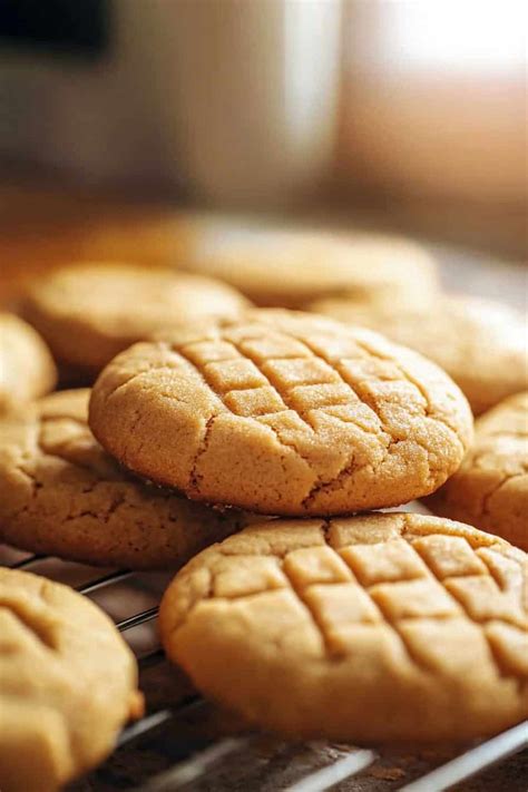 Chewy Peanut Butter Cookies Recipe