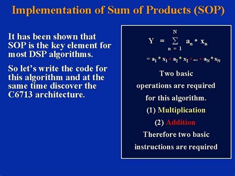 Tms 320 C 6713 Assembly Language General Dsp