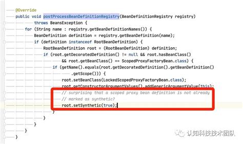 Spring Cloud Refreshscope Beanpostprocessor