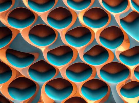 Premium Photo Trendy Abstract Hyper Realistic Pattern Background Design