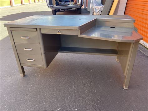 Mid Century Modern Industrial Desk Mid Century Modern Desk By Richard