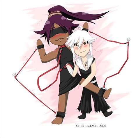 Chibi Bleach Side Natsuki And Yoruichi By Chibi Bleach Side On Deviantart