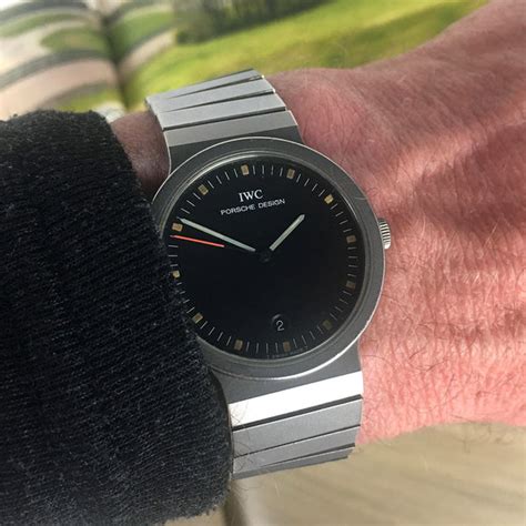 Iwc By Porsche Design Ultra Sportivo Titanium Model Ref Iw3335