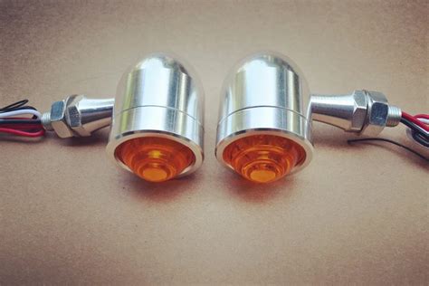 X Chrome Motorcycle Blinker Mini Bullet Turn Signal Light Indicator For Harley On Aliexpress