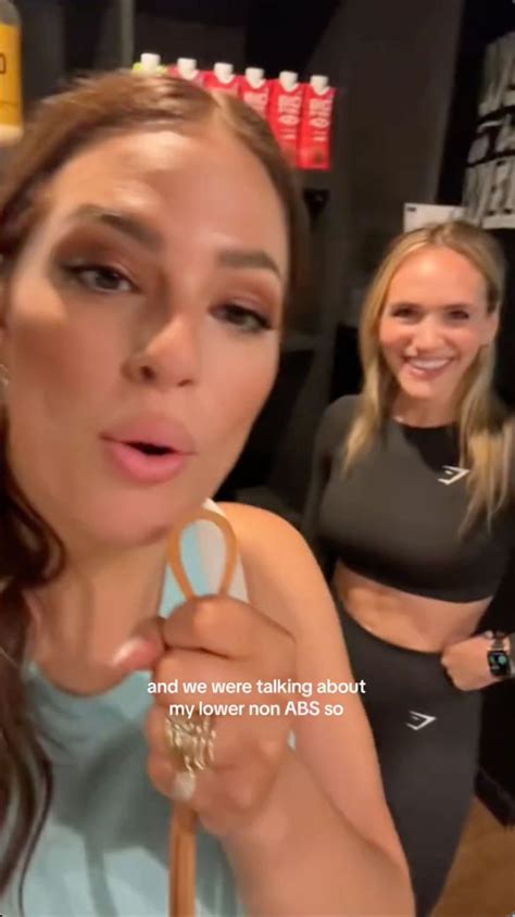 Worlds Sexiest Woman Ashley Graham Shows Off Her Mommy Pouch During