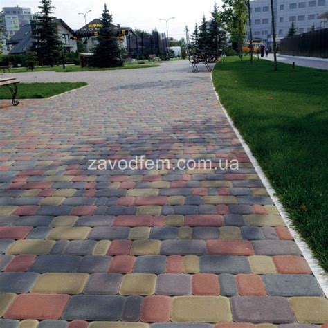 Тротуарная плитка Старый город / СУПЕР ЦЕНА / ЗАВОД "ФЭМ"