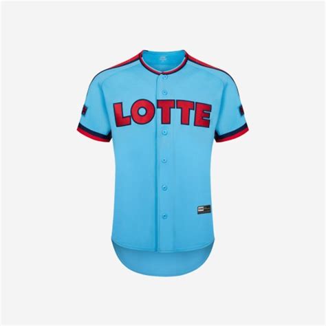 롯데 자이언츠 챔피온 홈 프로페셔널 유니폼 화이트 논 마킹 버전 Lotte Giants Kream
