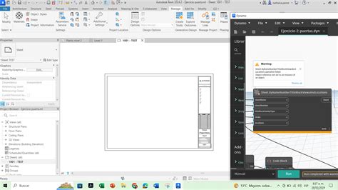 how can i make section views and create sheets dynamo dynamo