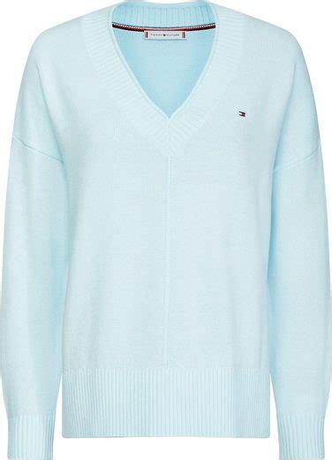 Tommy Hilfiger V Ausschnitt Pullover Kesha V Nk Swtr Mit Tommy
