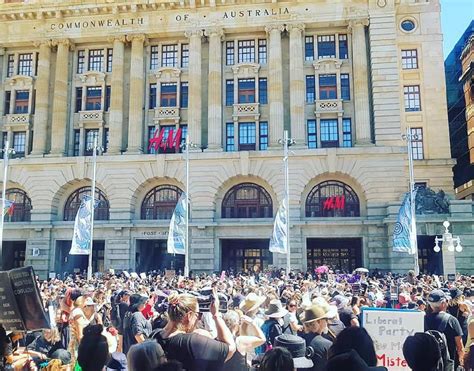 Thousands Protest For Gender Equality As Australia Wide Marches Begin