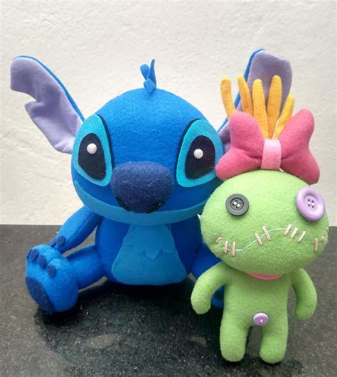 Bonecos Lilo Stitch E Xepa Em Feltro Elo7 Produtos Especiais