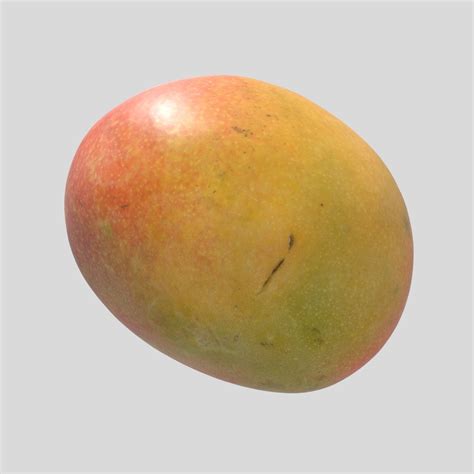 Mango 3d Model 15 Blend Fbx Obj Free3d