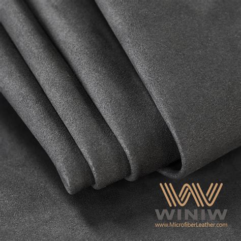 Real Leather Suede Leather Like Fabric Material For Upholstery