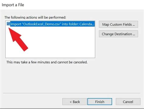 How To Import Excel Data Into Outlook Calendar Nasni Consultants
