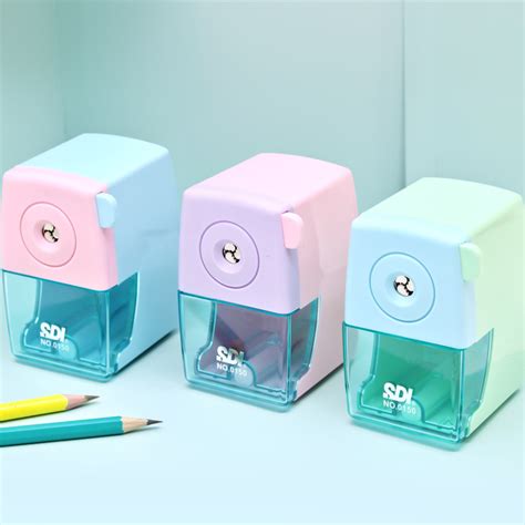 Sdi手牌手摇削笔机削笔器笔刨机自动削铅笔刀小学生多功能卷笔刀 虎窝淘