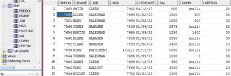 Oracle Database List The Details Of Emp Department Sql Stack Overflow