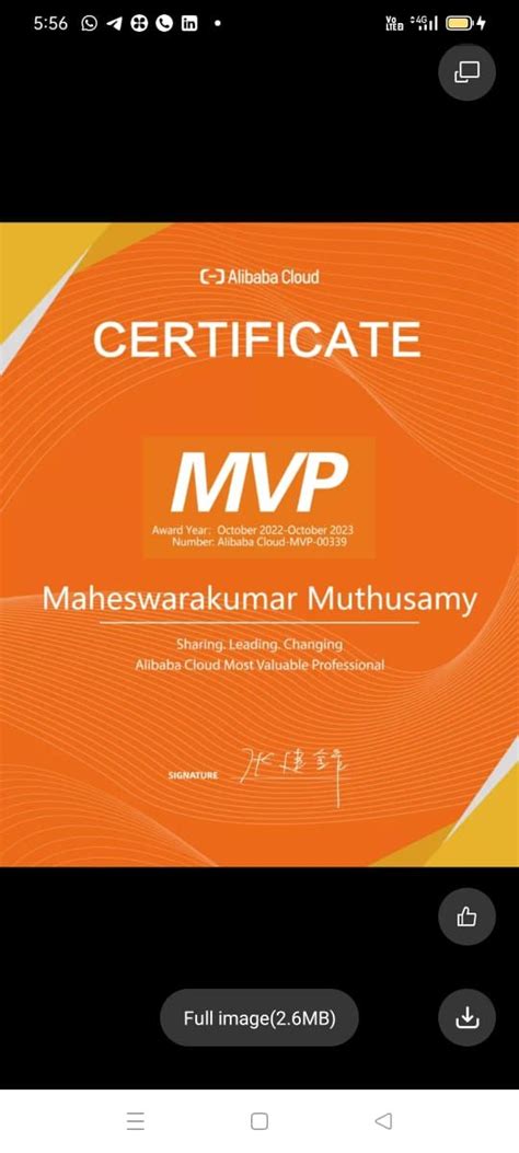 Maheswarakumar Muthusamy Mbaprince2 ®practitioner Itilsfc Iics On Linkedin Alibabacloud
