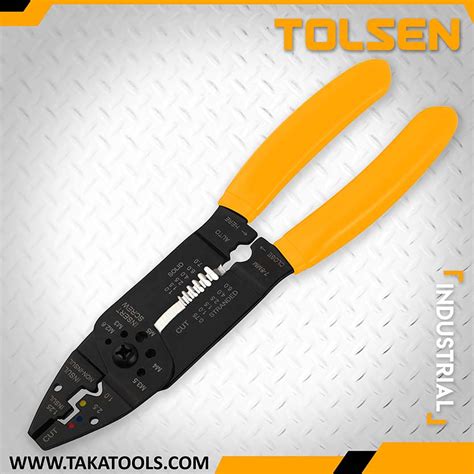 Tolsen Wire Stripping Crimping Pliers Taka Tools