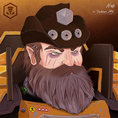 Portrait Of A Driller R Deeprockgalactic
