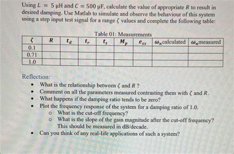 Systems Using Complex Impedance Introduction In This Chegg