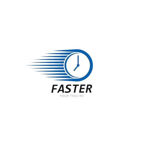 Premium Vector Faster And Speed Logo Template Vector Icon Illustration
