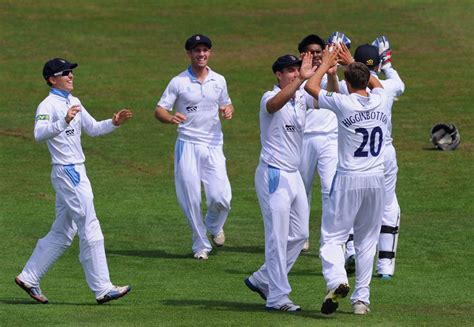 Matt Higginbottom Claimed His First Championship Wicket